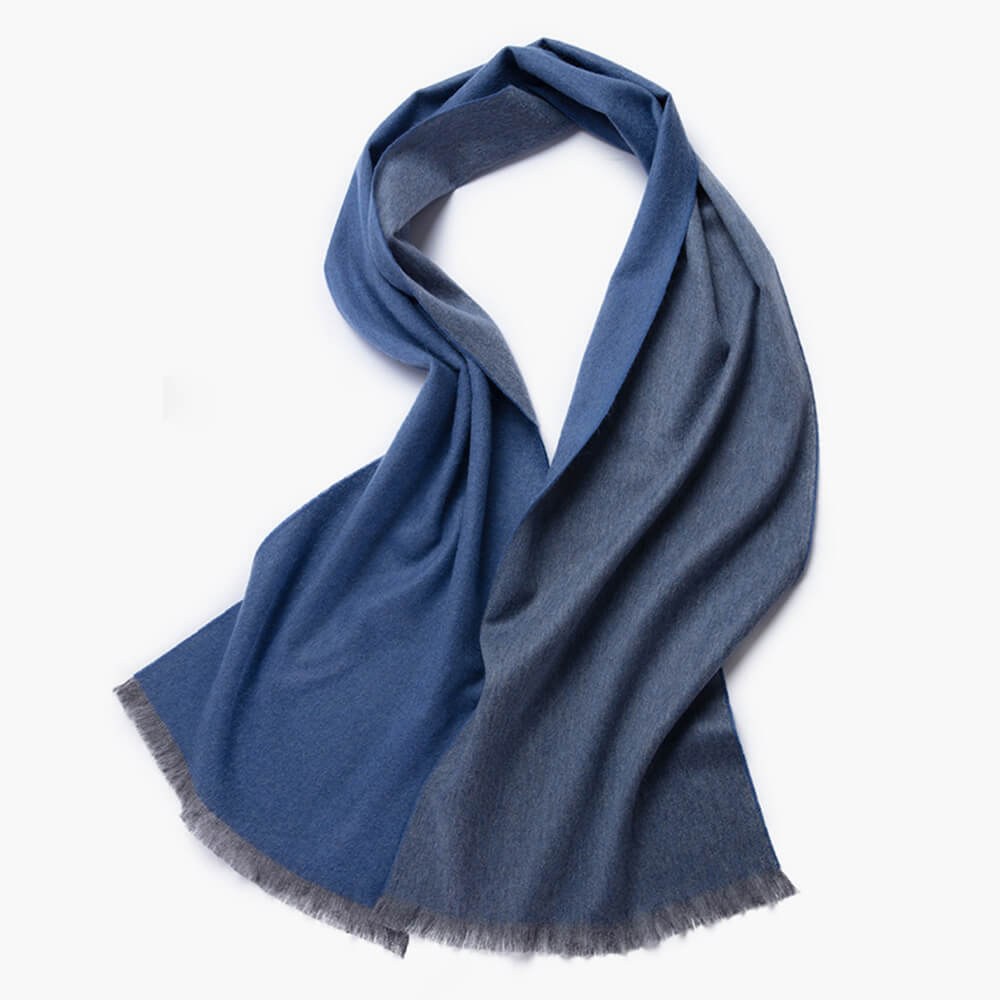 Double-faced cashmere scarf | winter cashmere scarf – SUNXZZ